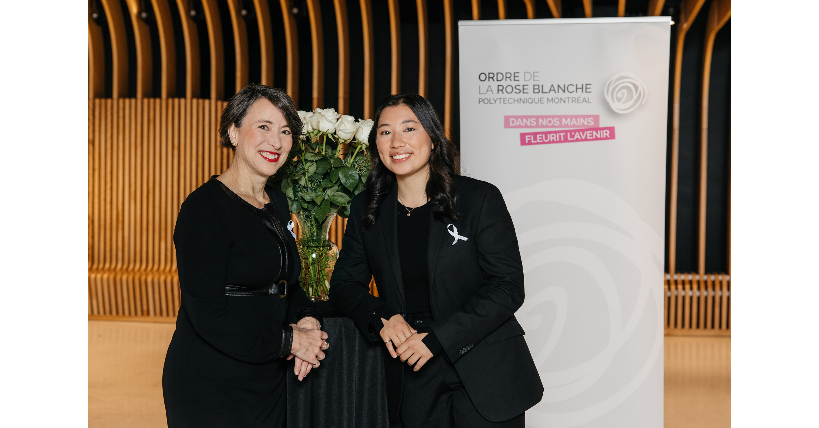 Dixième édition de l'Ordre de la rose blanche - Polytechnique Montréal dévoile la récipiendaire ...