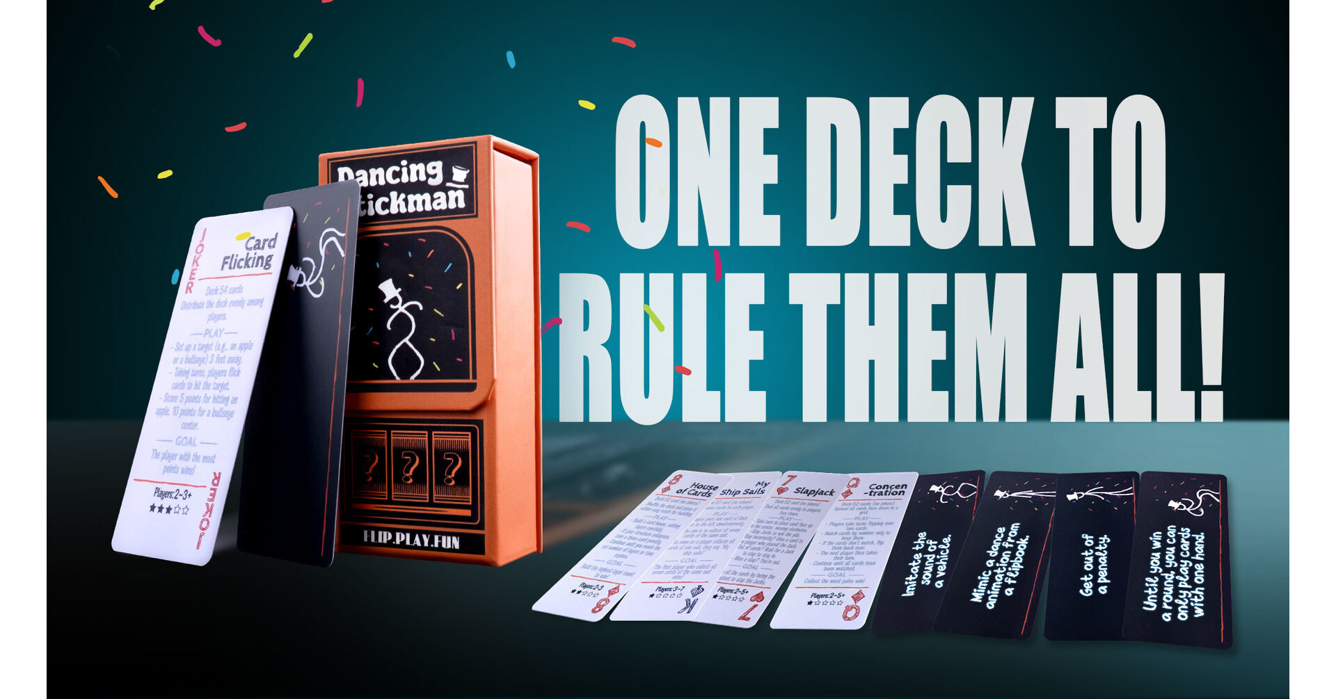 "Dancing Stickman Flipbook Playing Cards": A Fun New Way to Play Cards ...