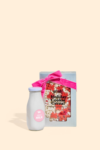 got milk? and Milk Bar Introduce Limited Edition Holiday Cookie Cereal