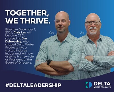 Delta Water Products Announces Exciting Leadership Transition: Chris ...