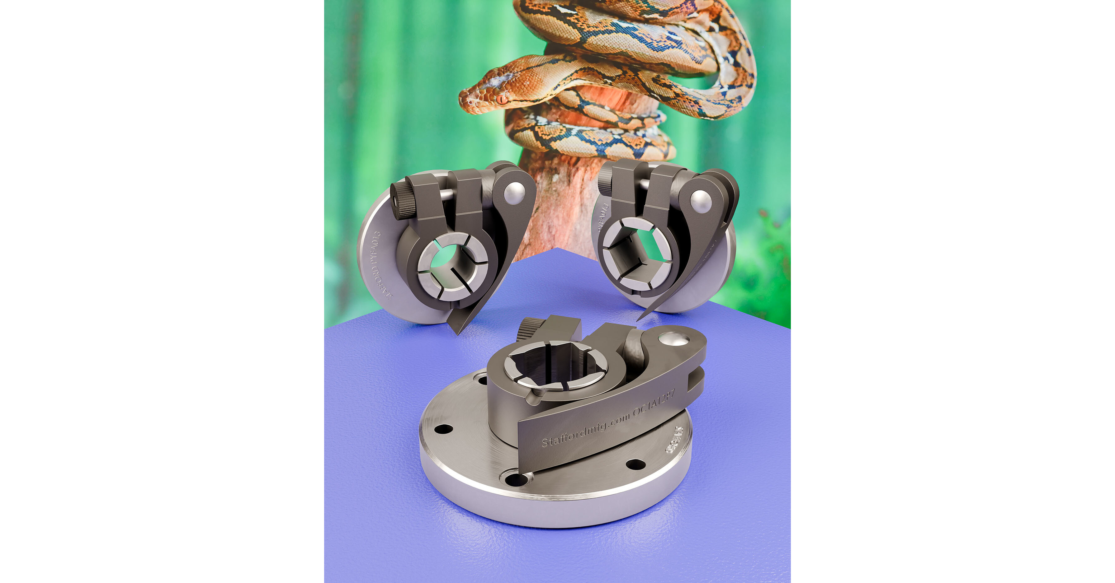 Python™ Quick Adjust Flange Collars from Stafford Manufacturing are now ...
