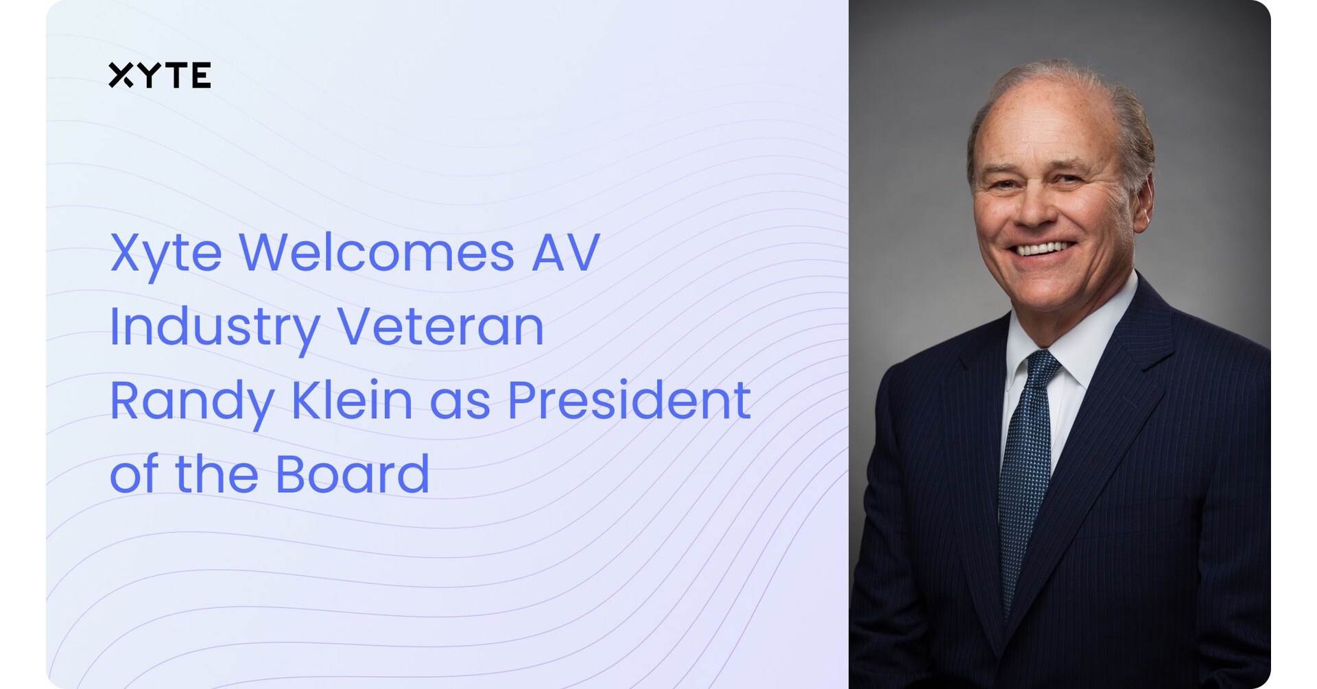Xyte Welcomes AV Industry Veteran Randy Klein as President of the Board