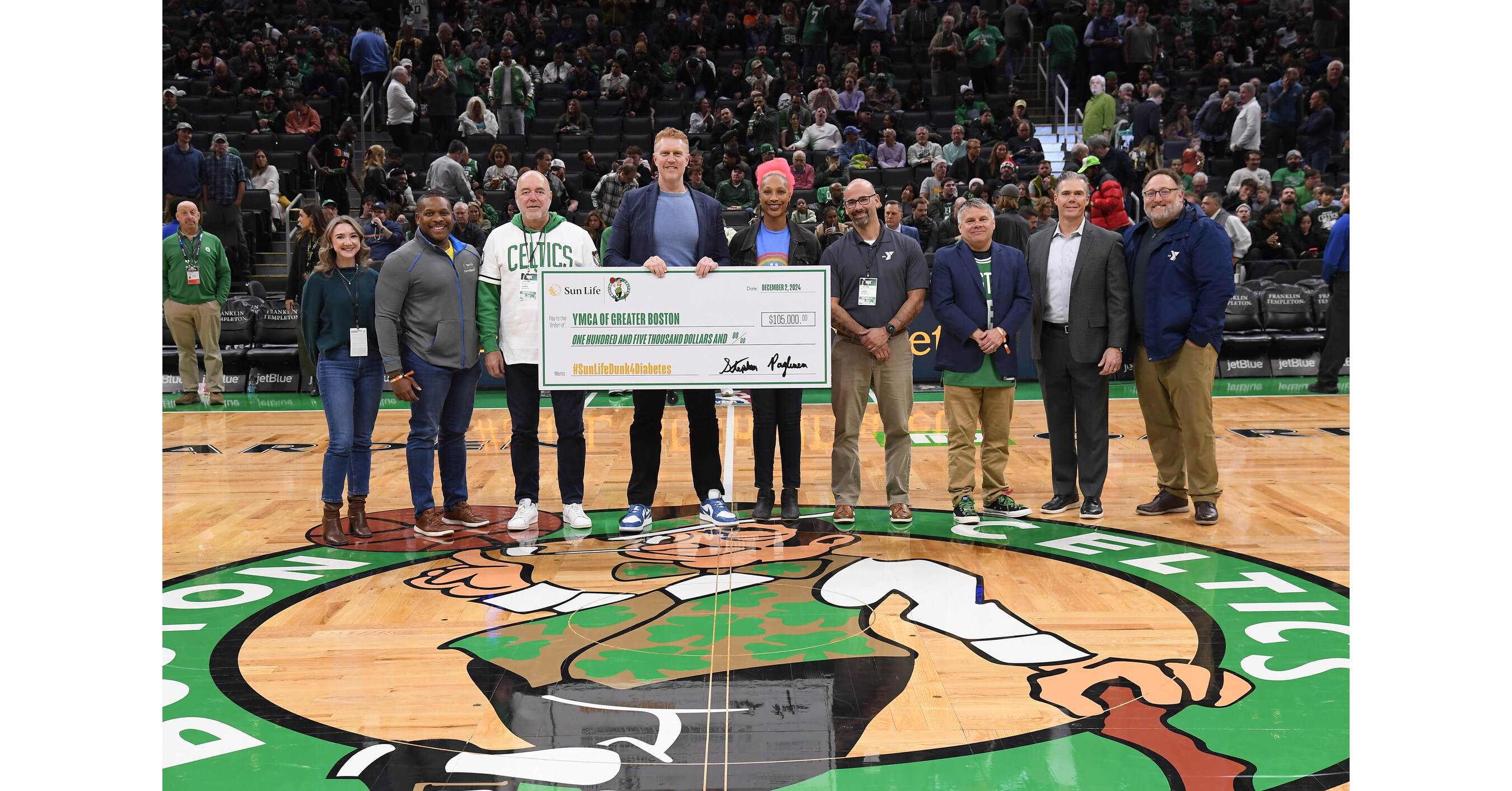 Sun Life U.S. and the Boston Celtics campaign #SunLifeDunk4Diabetes ...