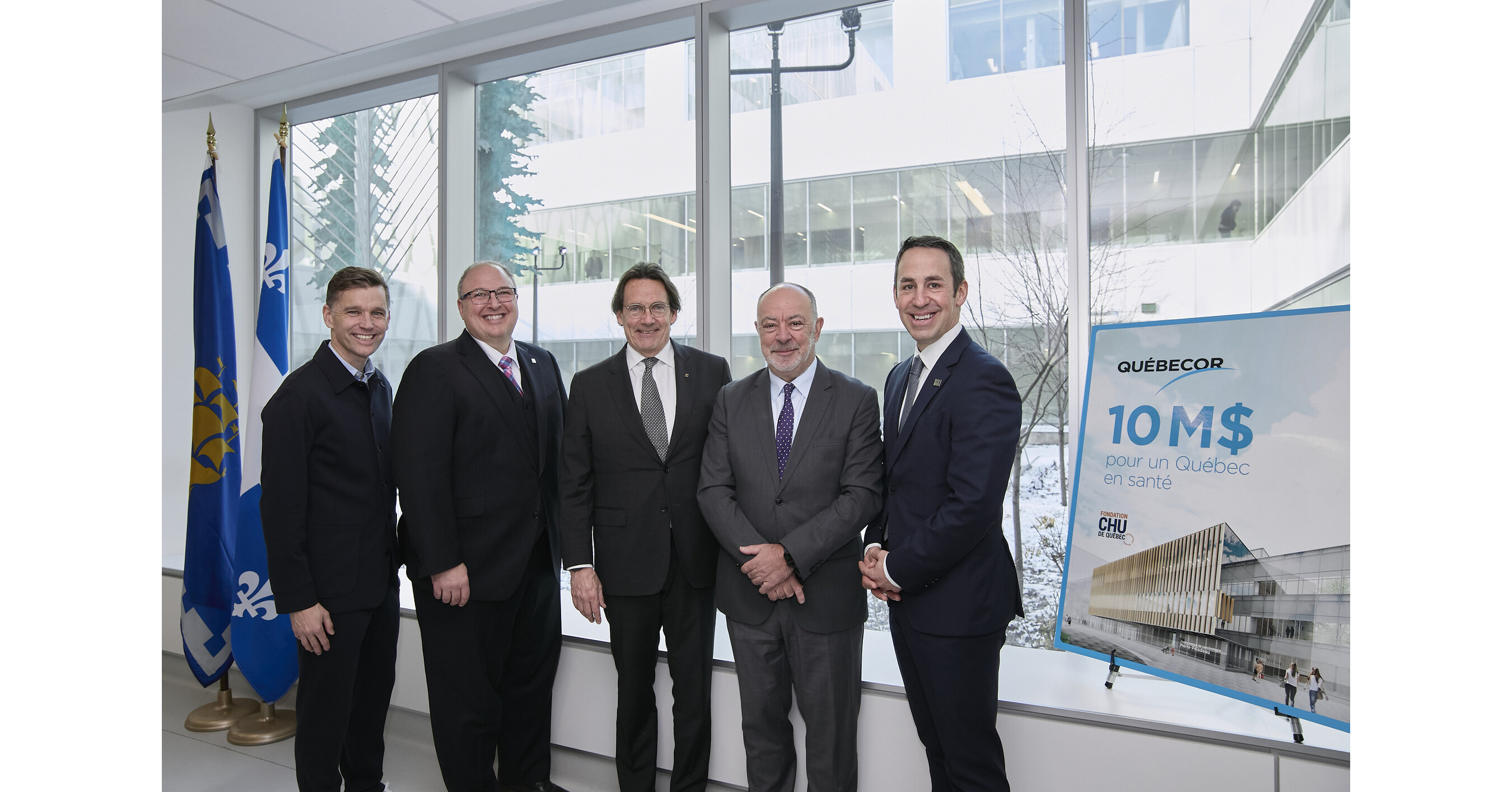 Quebecor makes historic $10 million donation to the Fondation du CHU de ...