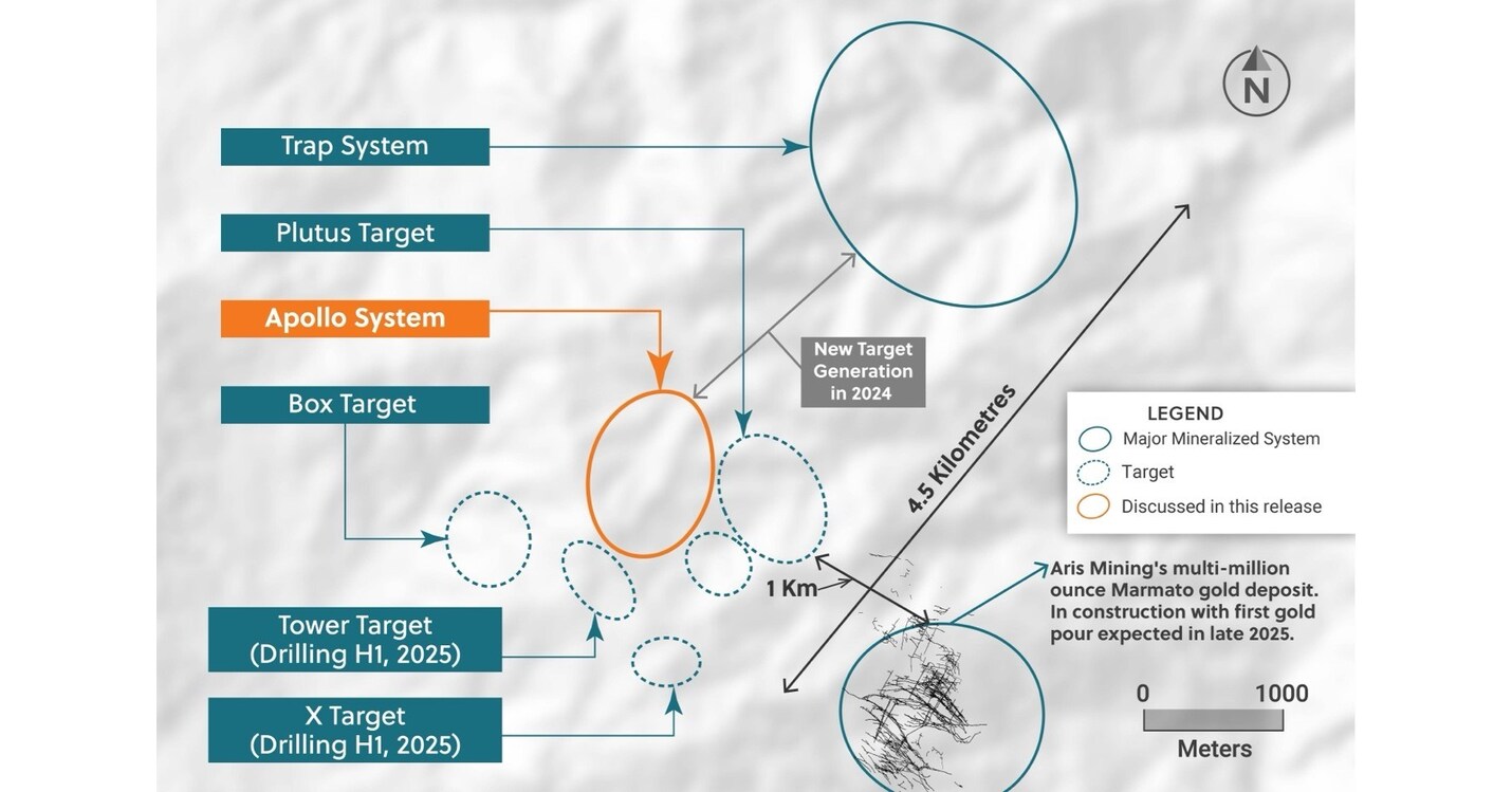 Collective Mining Expands Apollo to the Northeast Intercepting 150.50 ...