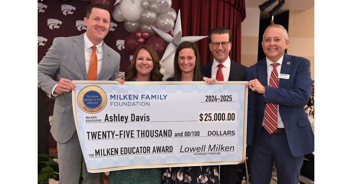 Lowell Milken Surprises Louisiana Teacher Ashley Davis with Milestone 3 ...
