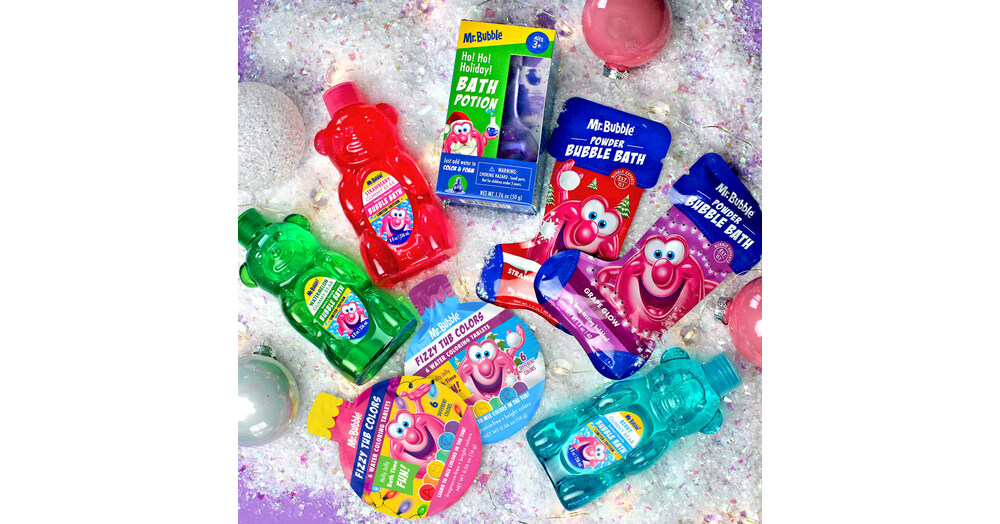 Mr. Bubble Limited-Edition Holiday Gifts & Stocking Stuffers Hit ...