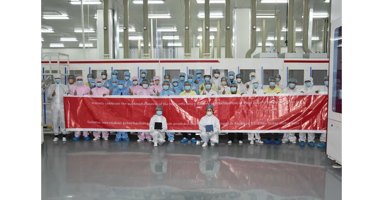 EliTe Solar Commissions High-Efficiency Solar Cell Production Facility ...