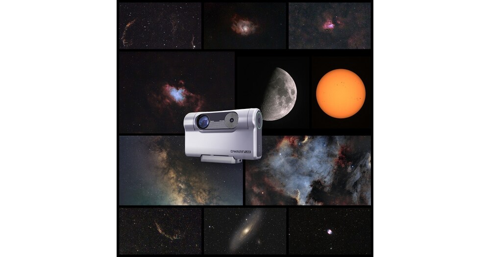 DWARFLAB to Showcase World's Smallest Smart Telescope DWARF 3 at CES 2025