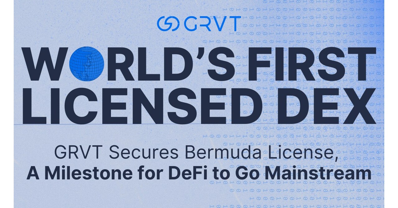 GRVT Secures Bermuda License, Becoming World's First Regulated DEX, A ...