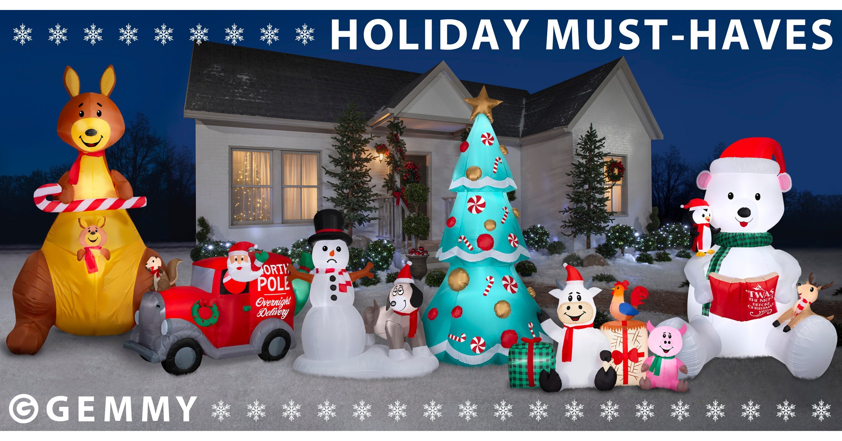 Don't Miss Out on Must-Have Holiday Inflatables from Gemmy