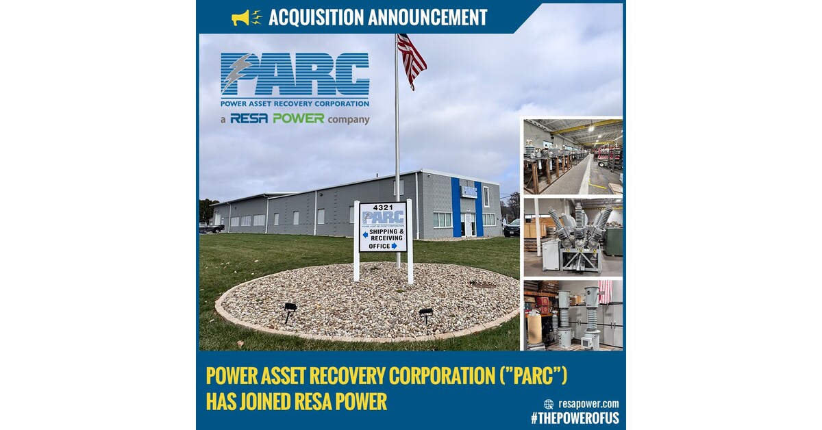 RESA Power Expands and Enhances its Transformer Services Capabilities ...