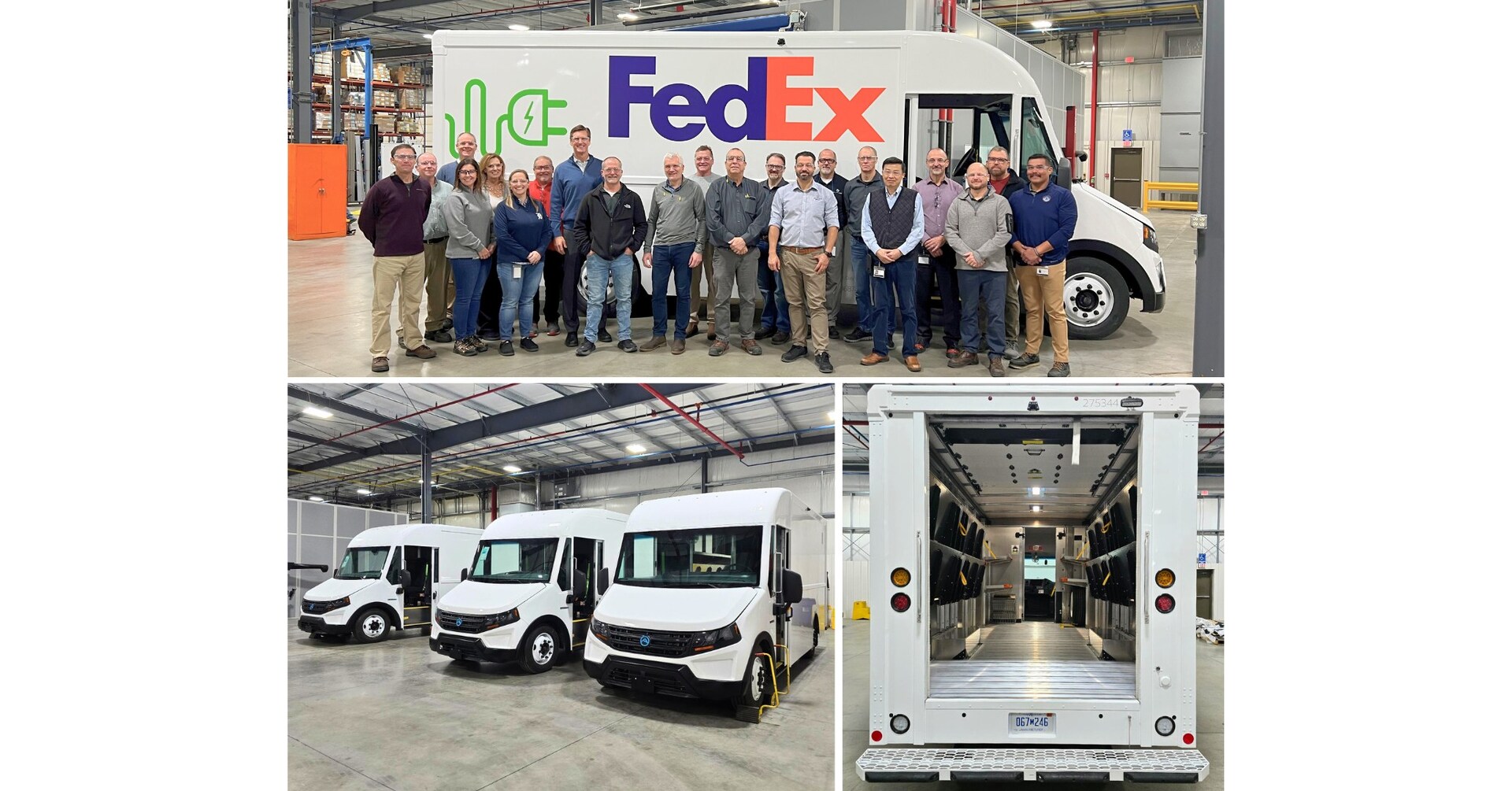 First Blue Arc™ Class 4 EV Trucks Ship