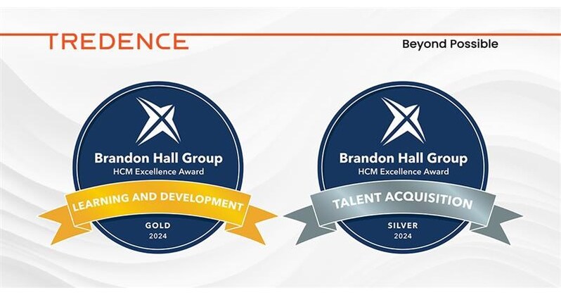 Tredence Wins Gold and Silver at 2024 Brandon Hall HCM Excellence Awards