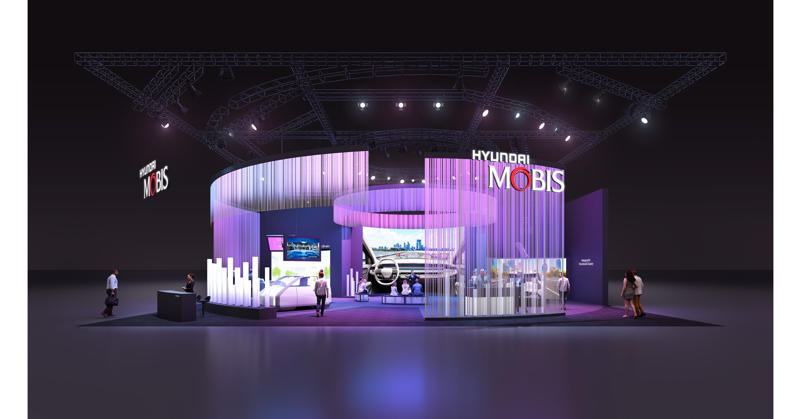 Hyundai Mobis to Showcase World's First Full-Windshield Holographic ...