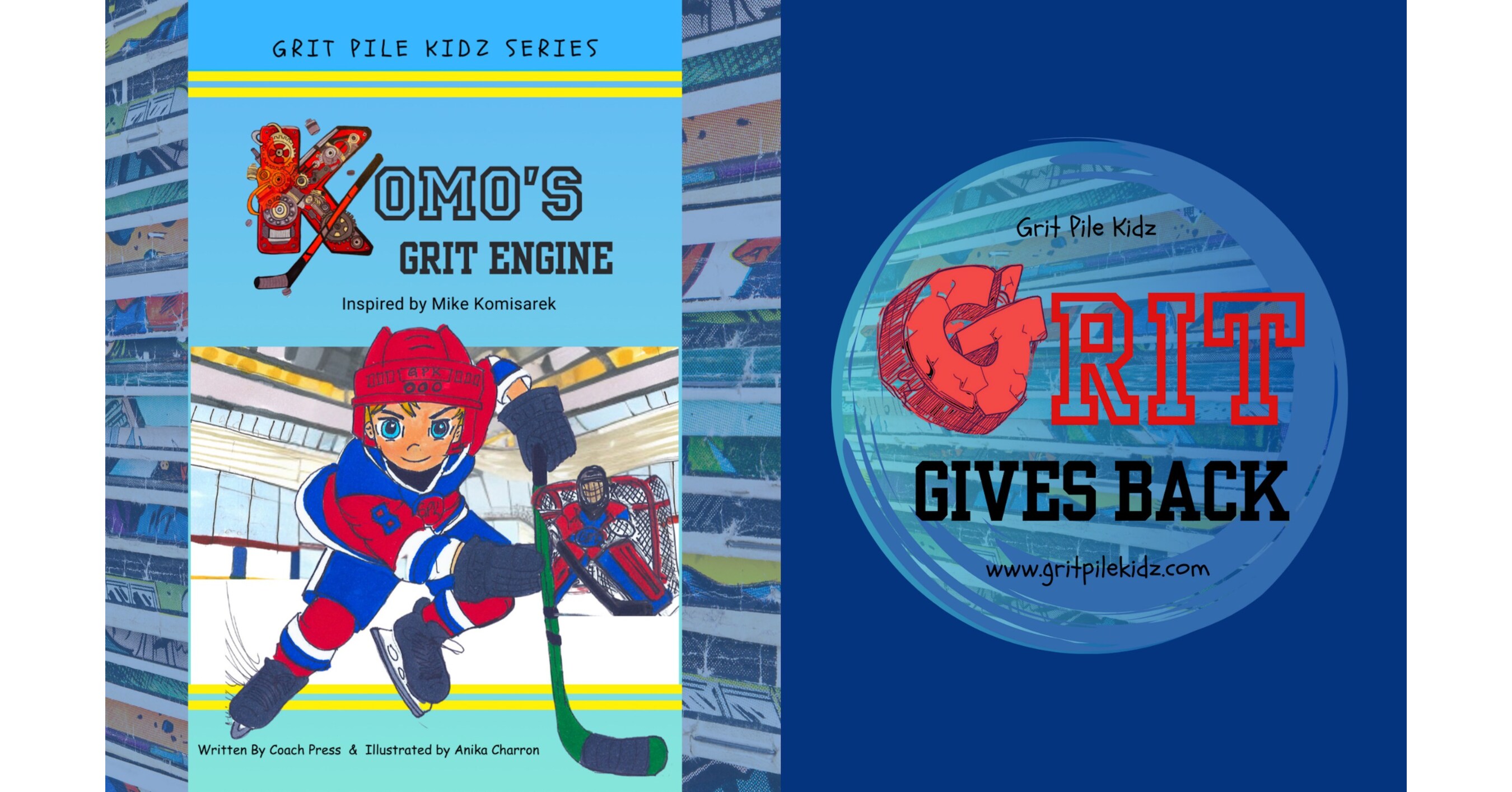 GRIT PILE KIDZ LAUNCHES SECOND CHILDREN'S BOOK, KOMO'S GRIT ENGINE ...