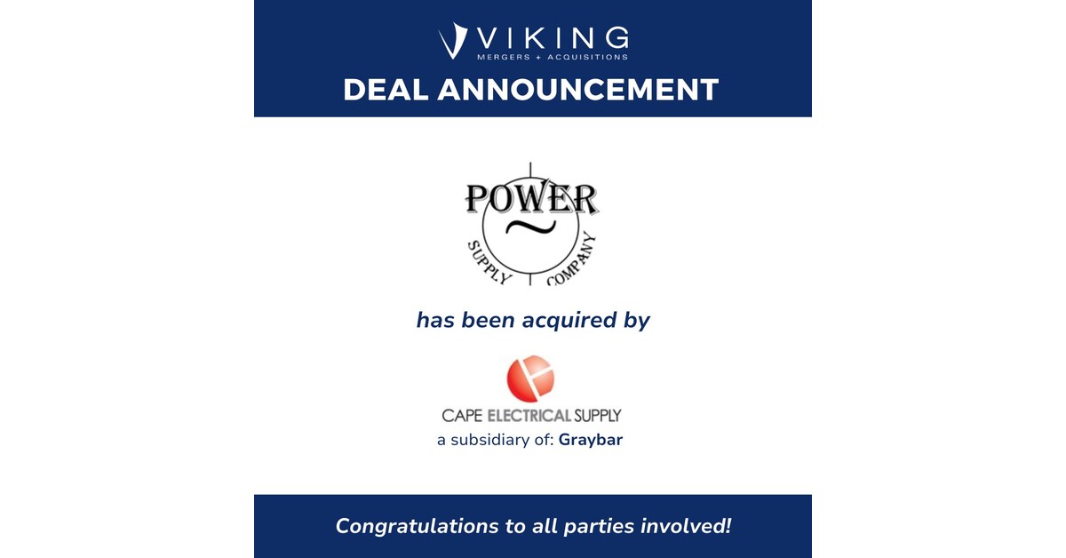 Power Supply Company LLC Acquired by Cape Electrical Supply, Expanding ...