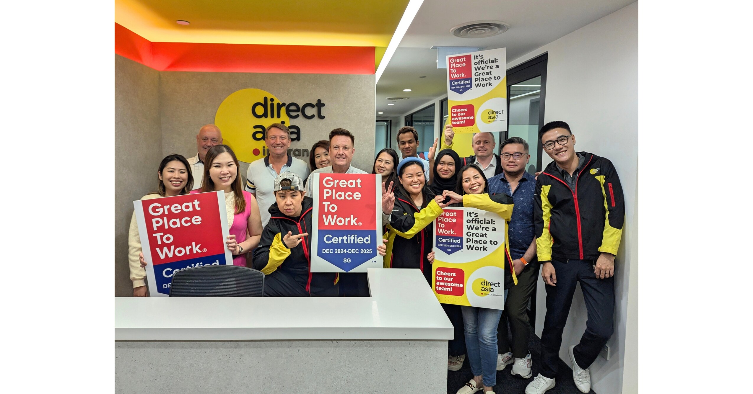 DirectAsia Insurance is certified as a Great Place to Work® achieving ...