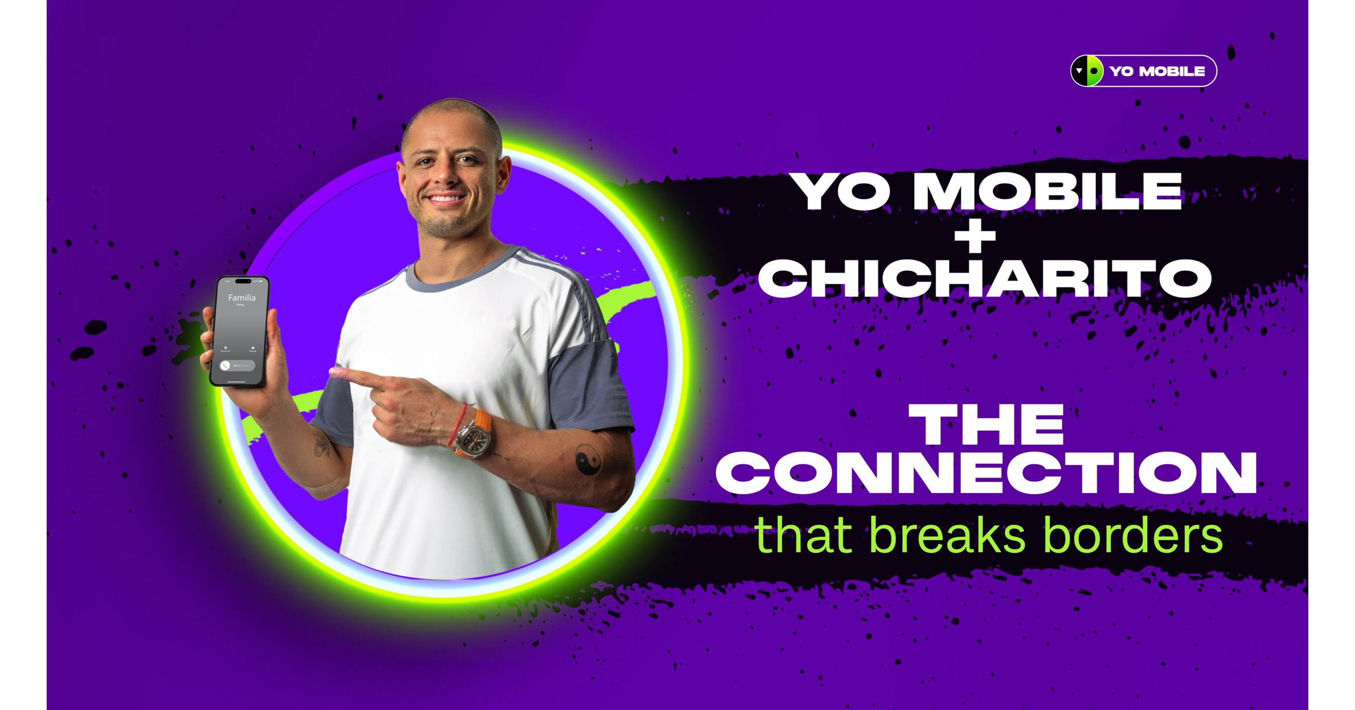 YO MOBILE INTRODUCES CHICHARITO AS GLOBAL BRAND AMBASSADOR