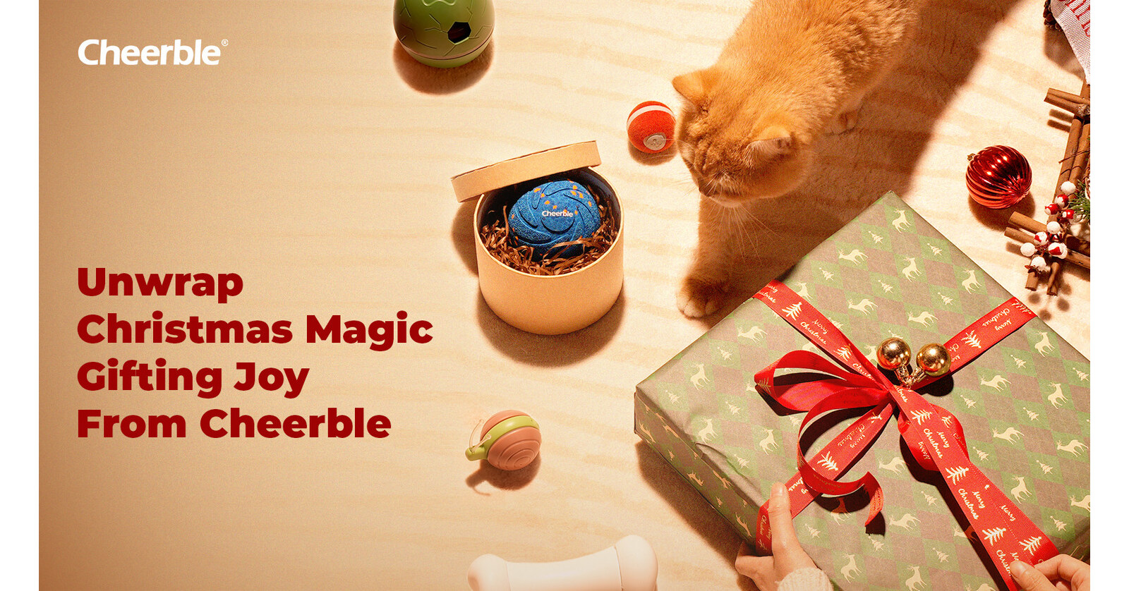 Cheerble Launches Exclusive Christmas Deals - Spoil Your Pets with 20% ...