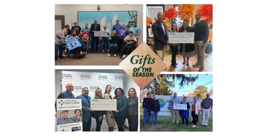 "Gifts of the Season" Totaling $60,000 Presented by FirstEnergy ...