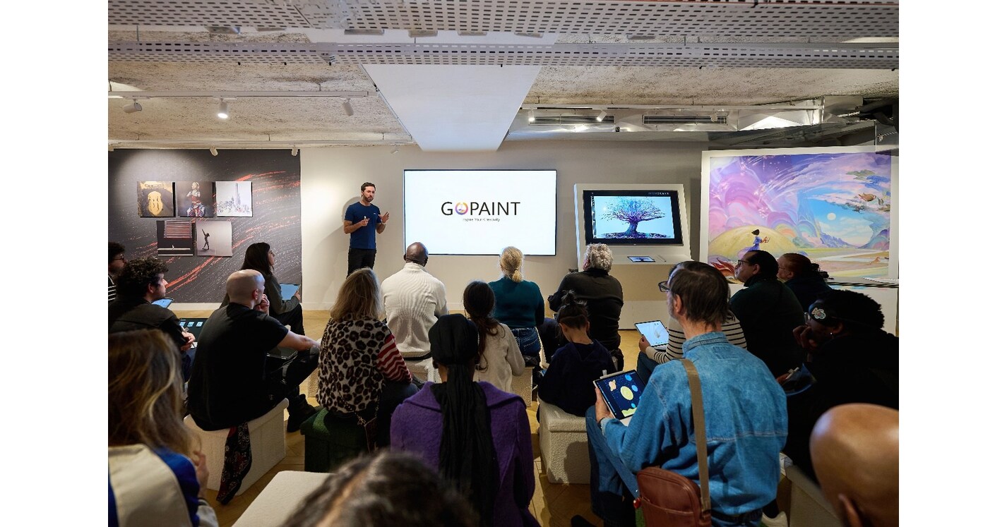 GoPaint Worldwide Creating Activity Lands at the HUAWEI Flagship Store ...
