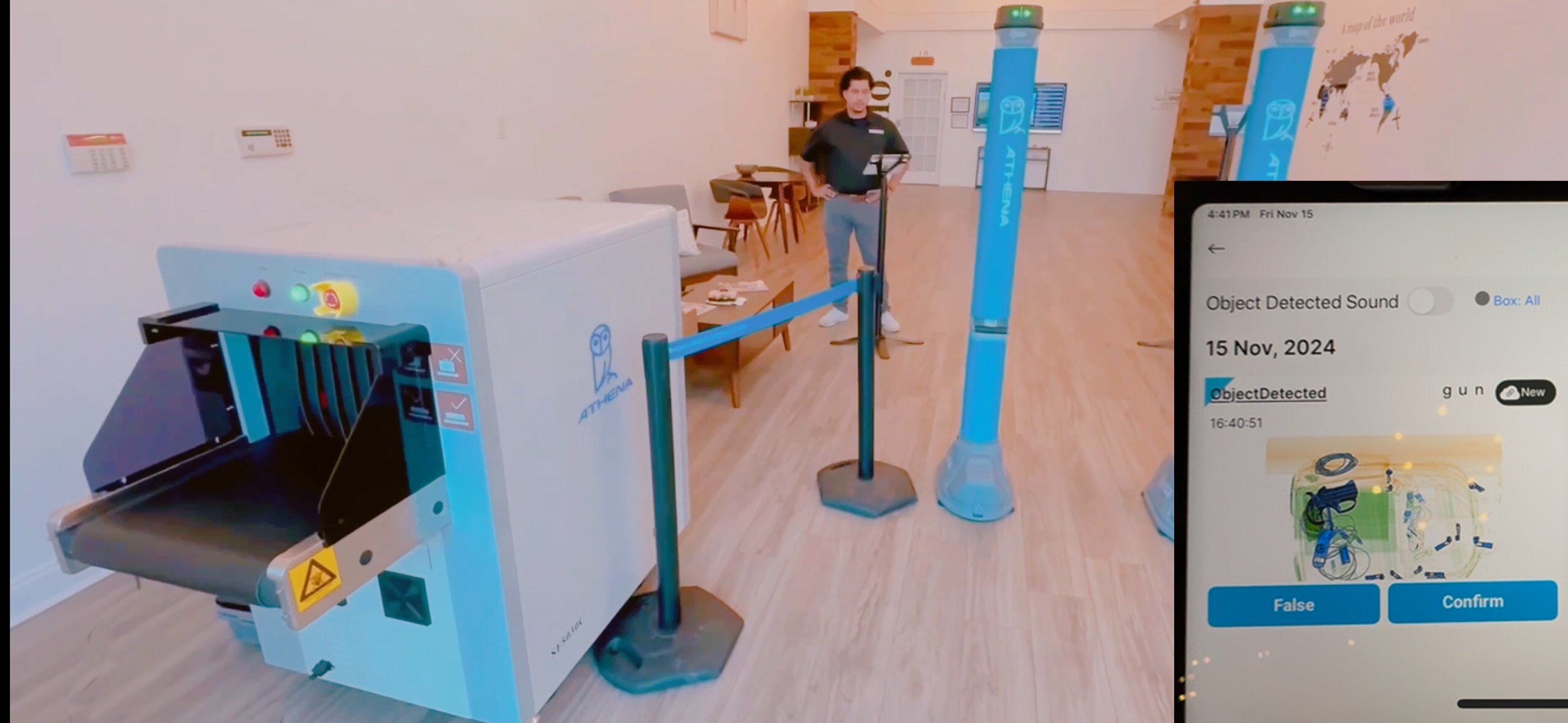 Athena Security Weapons Detection System Launches the Workforce ...
