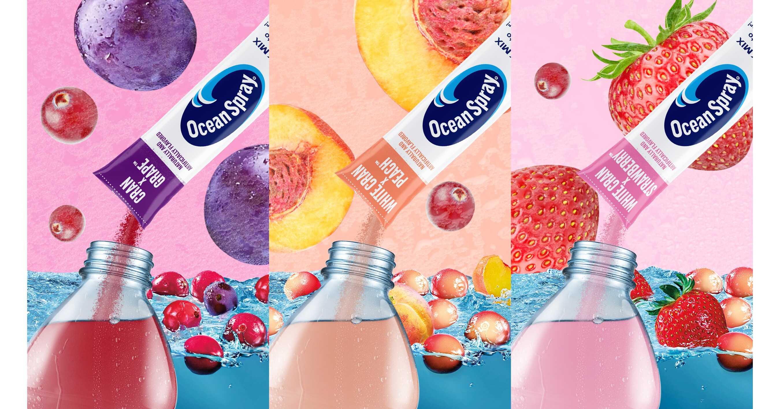 Ocean Spray® Partners with Dyla Brands to Launch On-The-Go Drink Mixes