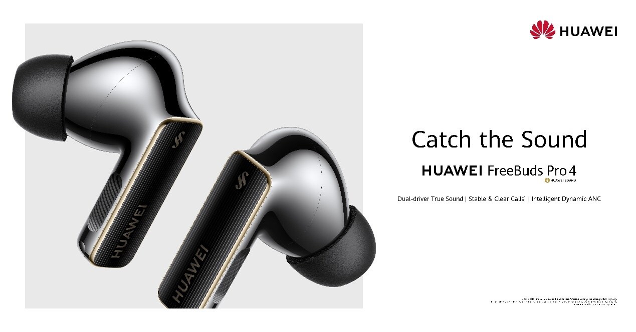 HUAWEI FreeBuds Pro 4: HUAWEI SOUND elevando a experiência do líder de ...