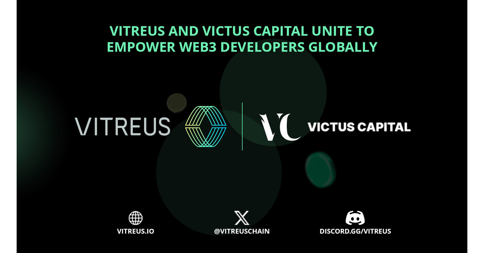 Vitreus and Victus Capital Join Forces to Revolutionize Web3 Development and Empower Developers ...
