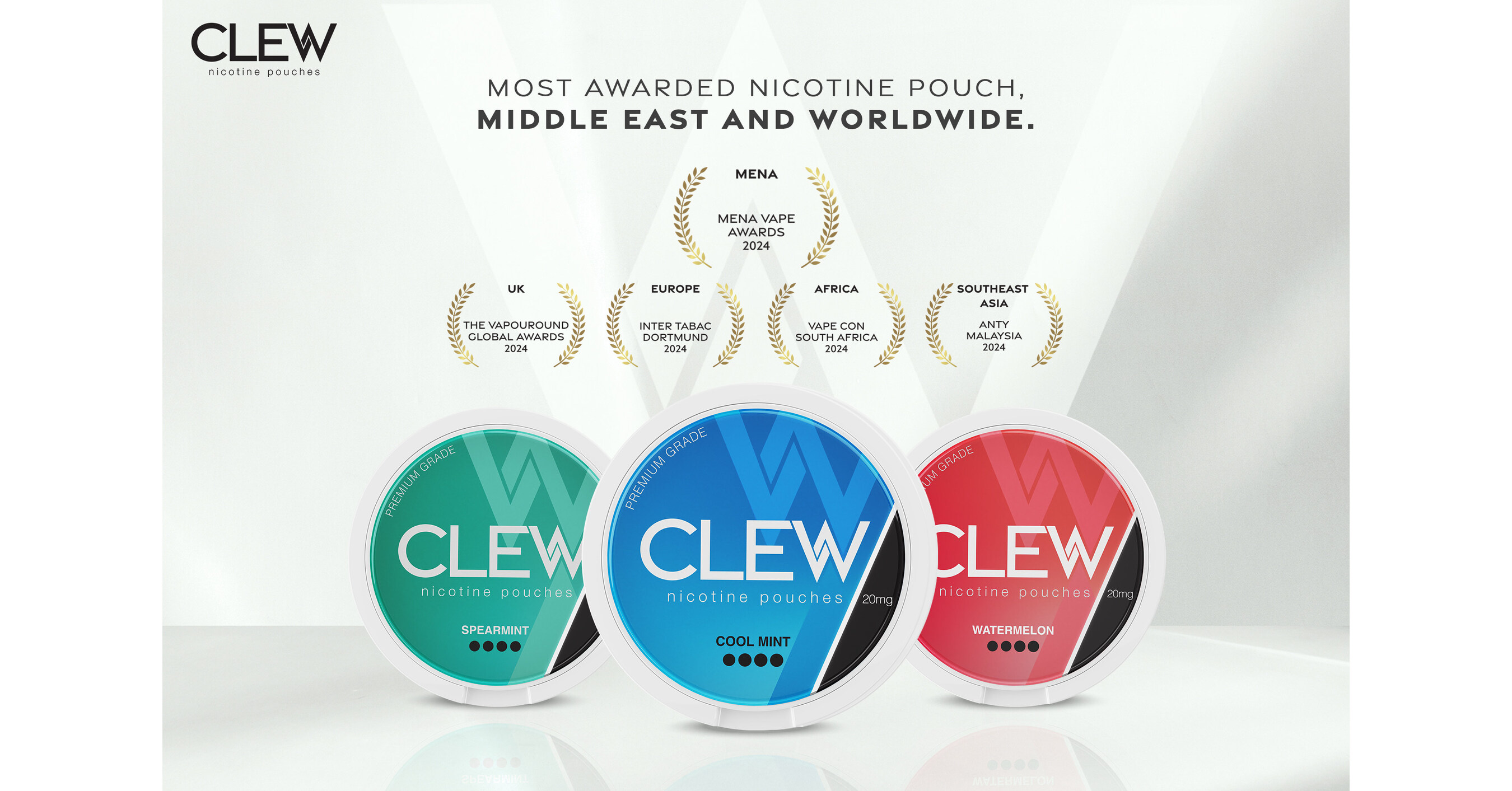 CLEW Nicotine Pouches Officially Launch in Egypt, Expanding Global Reach