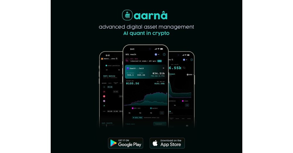 Crypto's first AI quant tokenized product is launched by aarna protocol
