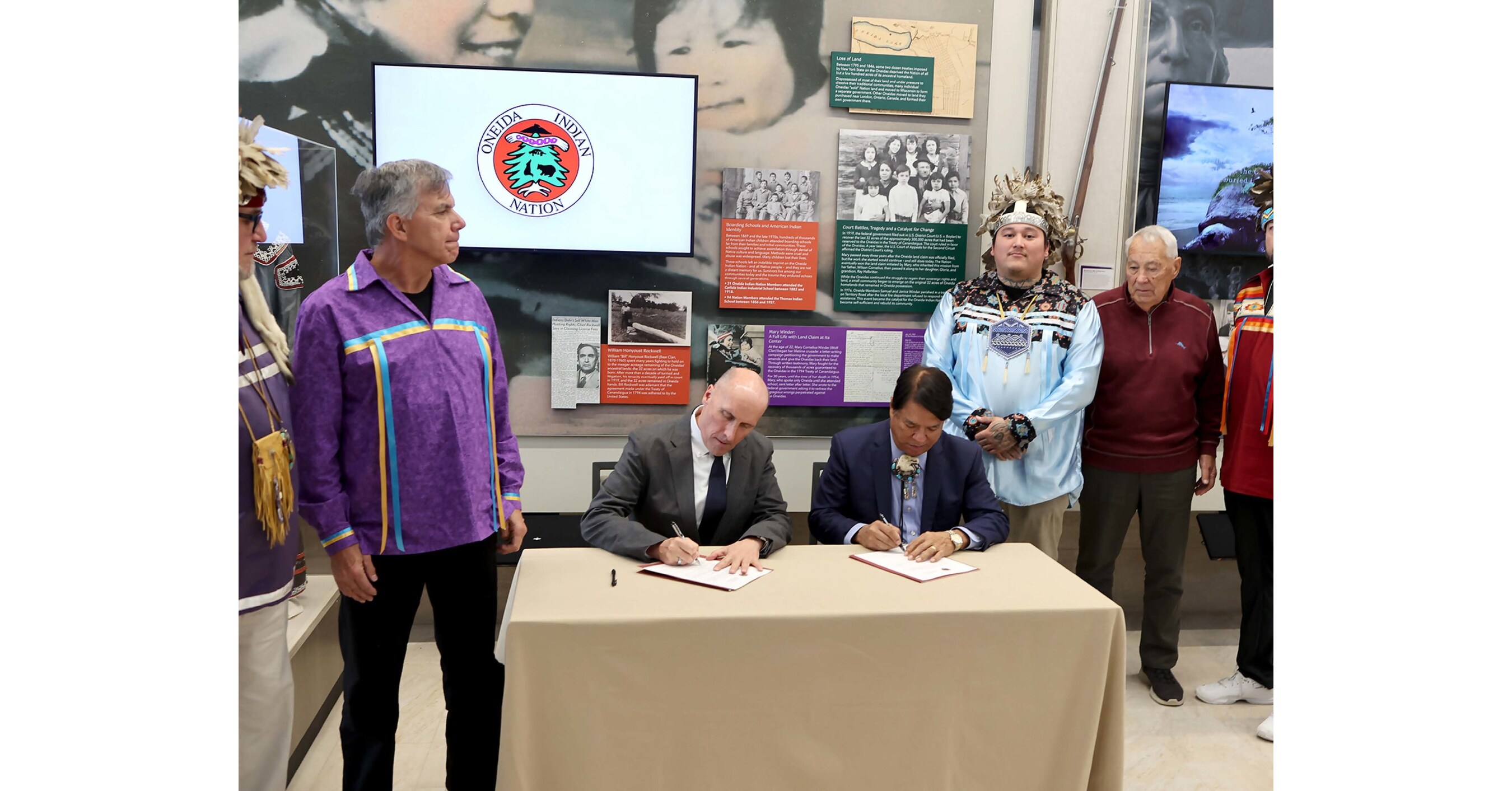 Remains of 21 Oneida Indian Nation Ancestors Repatriated from Colgate ...