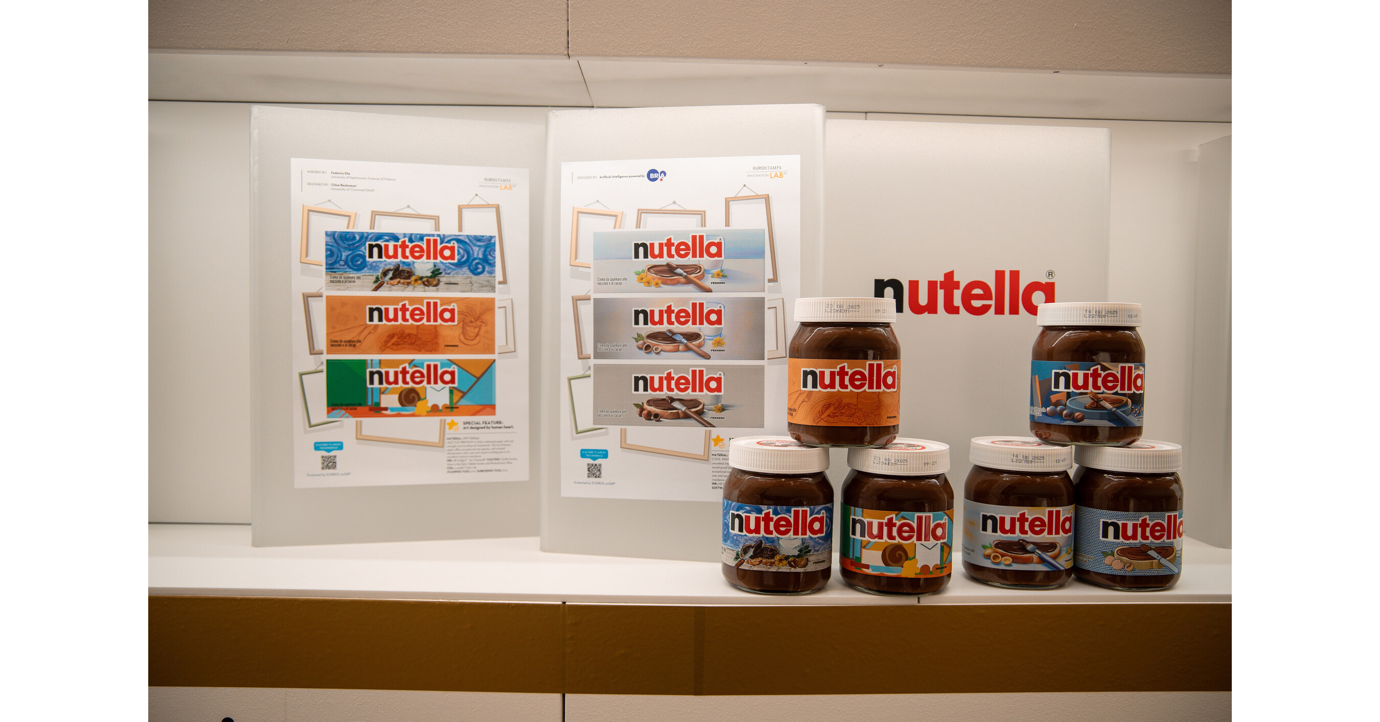 Eurostampa's Envelope Project Reimagines Nutella®'s Iconic Label Using ...