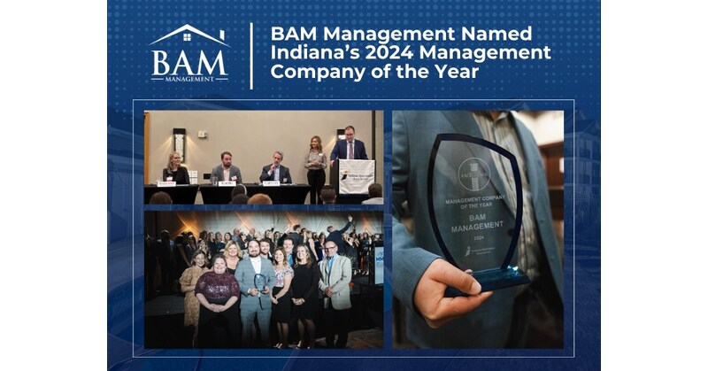 BAM Management Named Indiana's 2024 Management Company of the Year