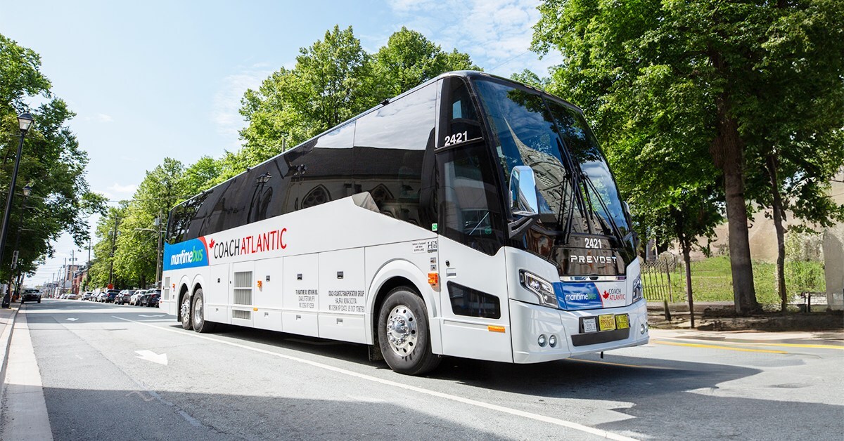 Prevost and Coach Atlantic Maritime Bus, an order of 100 motorcoaches ...