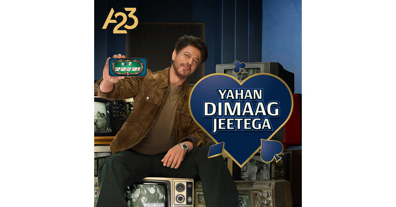 Shah Rukh Khan leads A23's brand refresh with 'Yahan Dimaag Jeetega ...