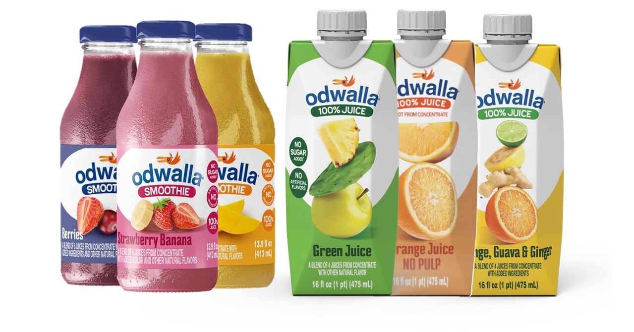 Odwalla® Introduces a New Line of Juices and Smoothies to U.S. Shelves in 2025