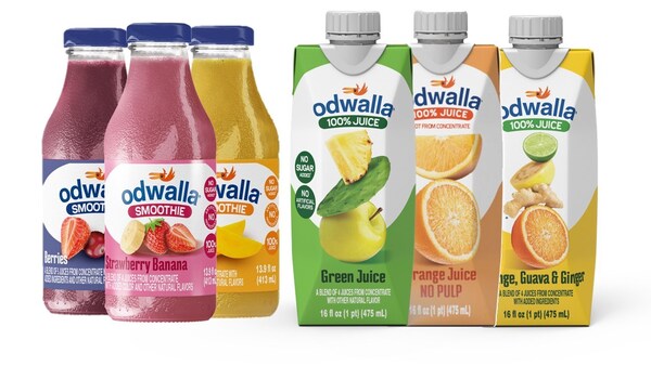 Odwalla® Introduces a New Line of Juices and Smoothies to U.S. Shelves ...