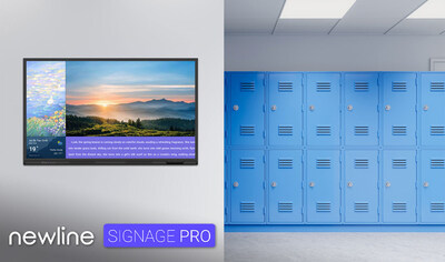 Newline Interactive Unveils Newline Signage Pro: Revolutionizing ...