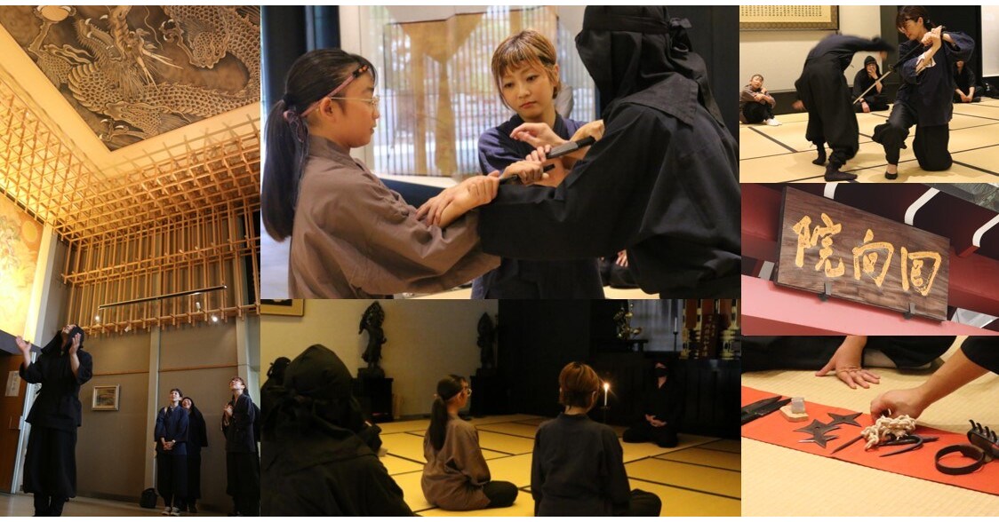 "Make it real ninja" Real ninja teaches martial arts at a famous temple ...