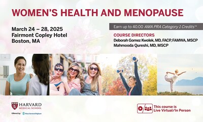 Registration Is Now Open for Women's Health and Menopause, a Continuing ...