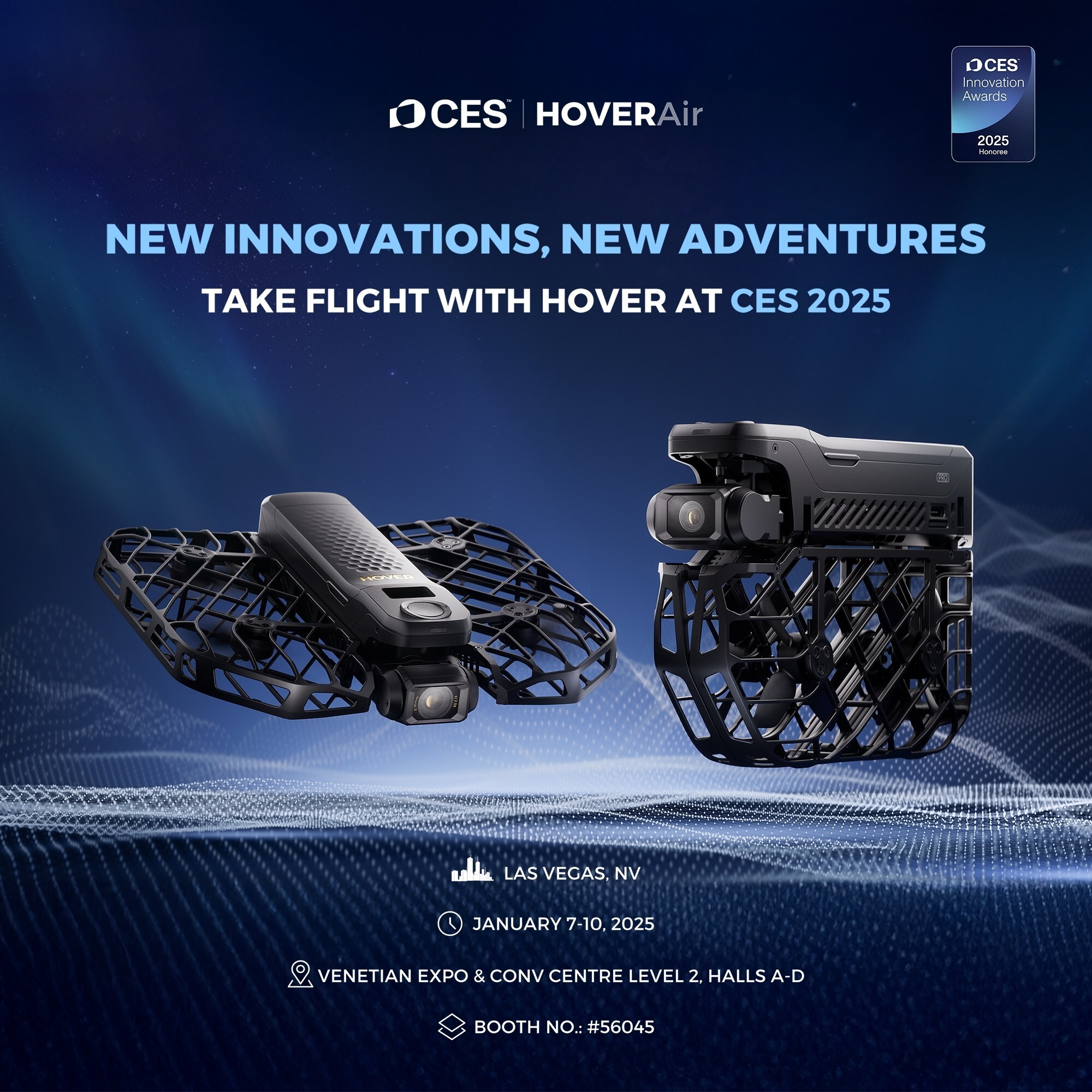 Zero Zero Robotics showcases bestselling HOVERAir X1 series at CES 2025 ...