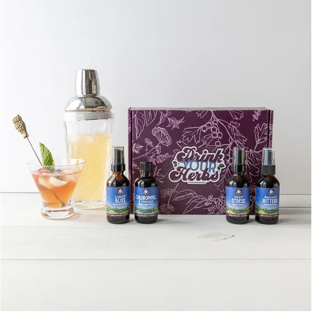 WishGarden Herbs Fast-Acting Legendary Herbal Tincture Blends Add Plant ...