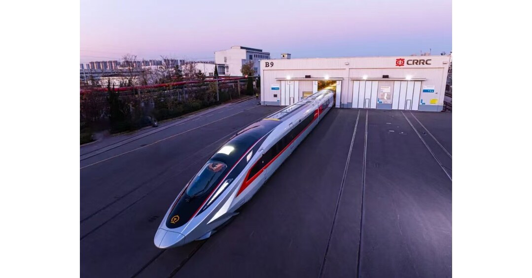 Unveiling the Future of High-Speed Rail: CR450 EMU Prototype Debuts at ...