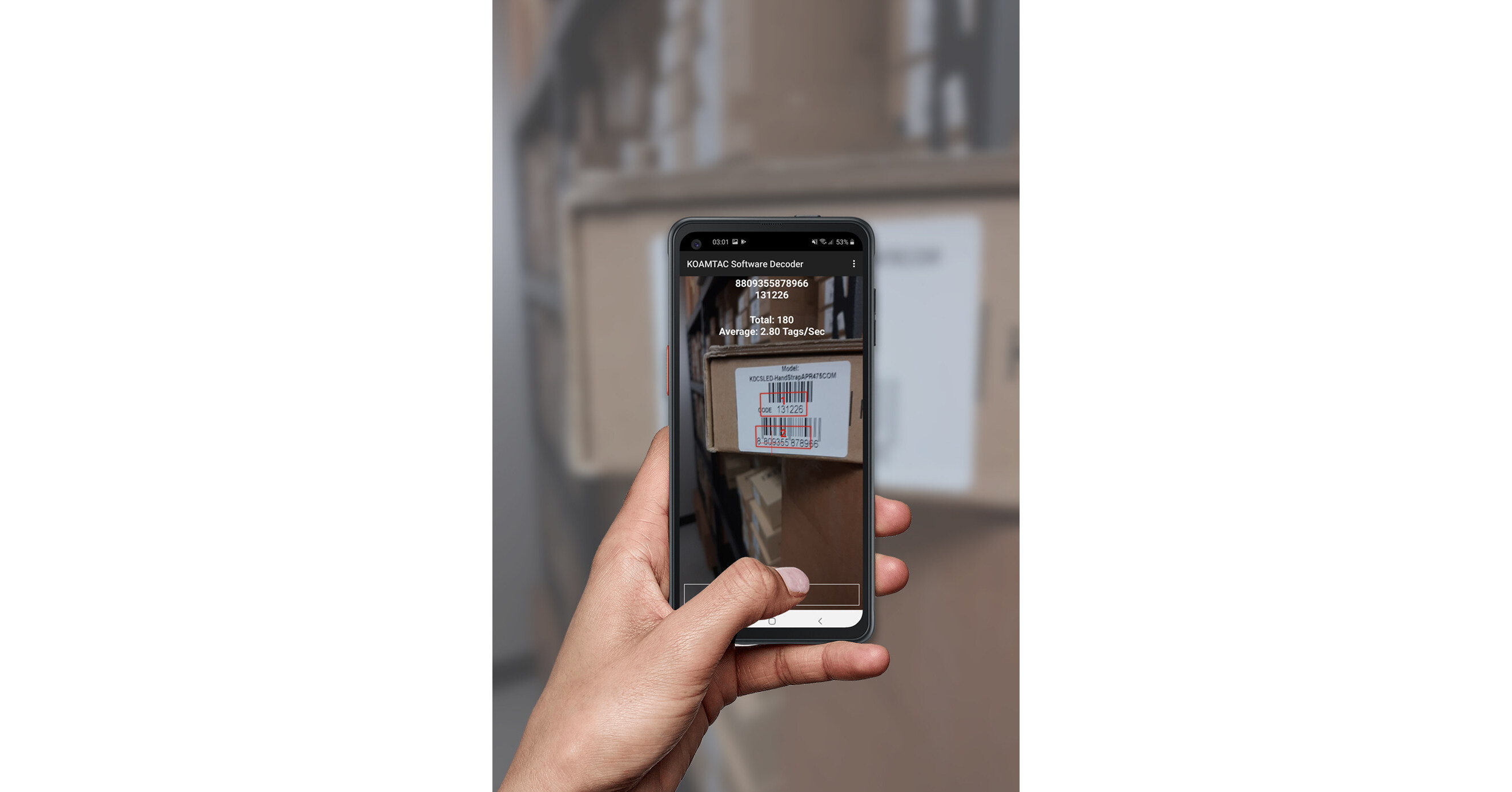 KOAMTAC Introduces Data Wedge and Augmented Reality Functionality for KDC8 Software Decoder for ...