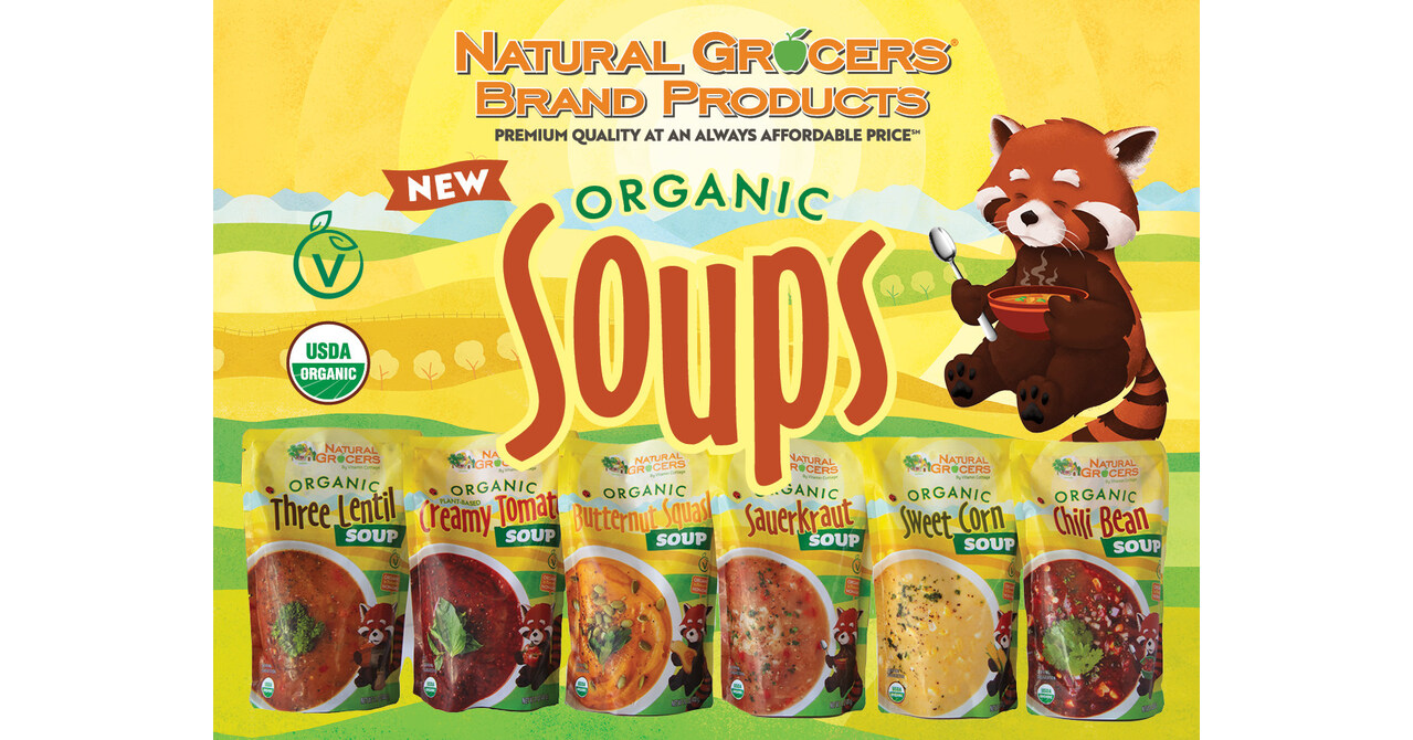 Natural Grocers® Brand Organic Soups Hit Shelves This Winter