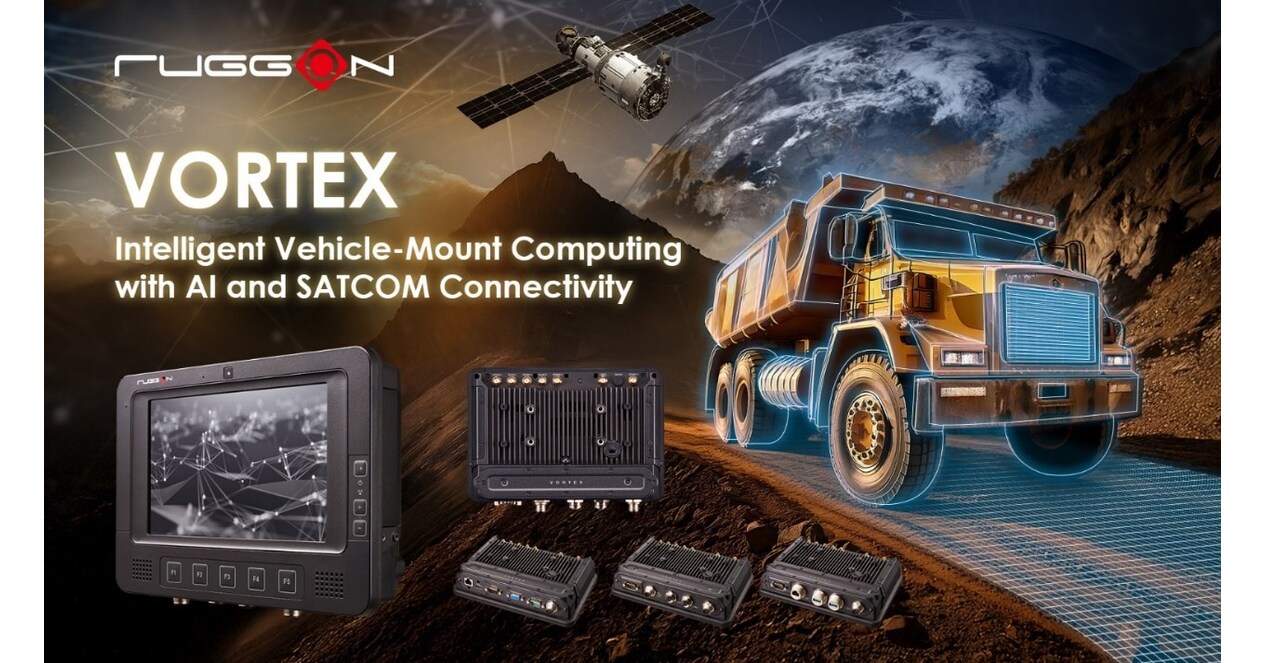 RuggON dévoile l'ordinateur embarqué VORTEX avec IA améliorée et ...