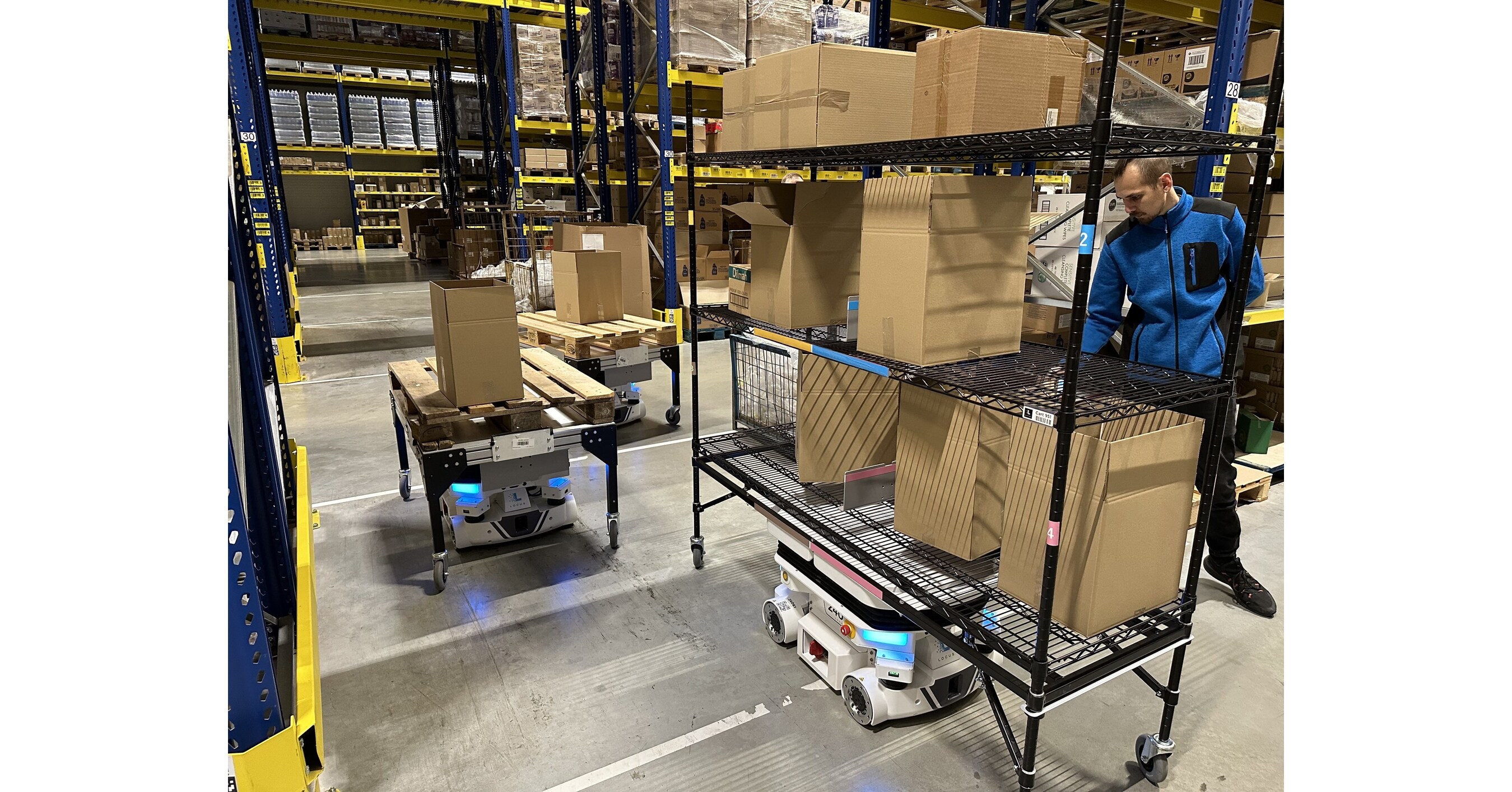 Locus Robotics Achieves CE Certification for High-Payload Vector Robot, Enabling New ...