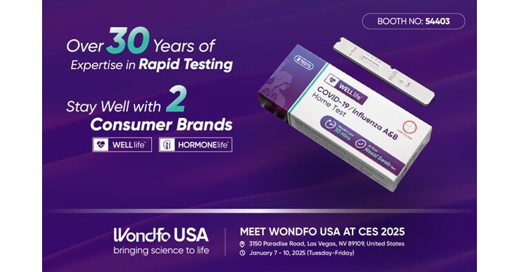 Wondfo Brings Fast and Reliable Rapid Testing Solution Brands to CES 2025